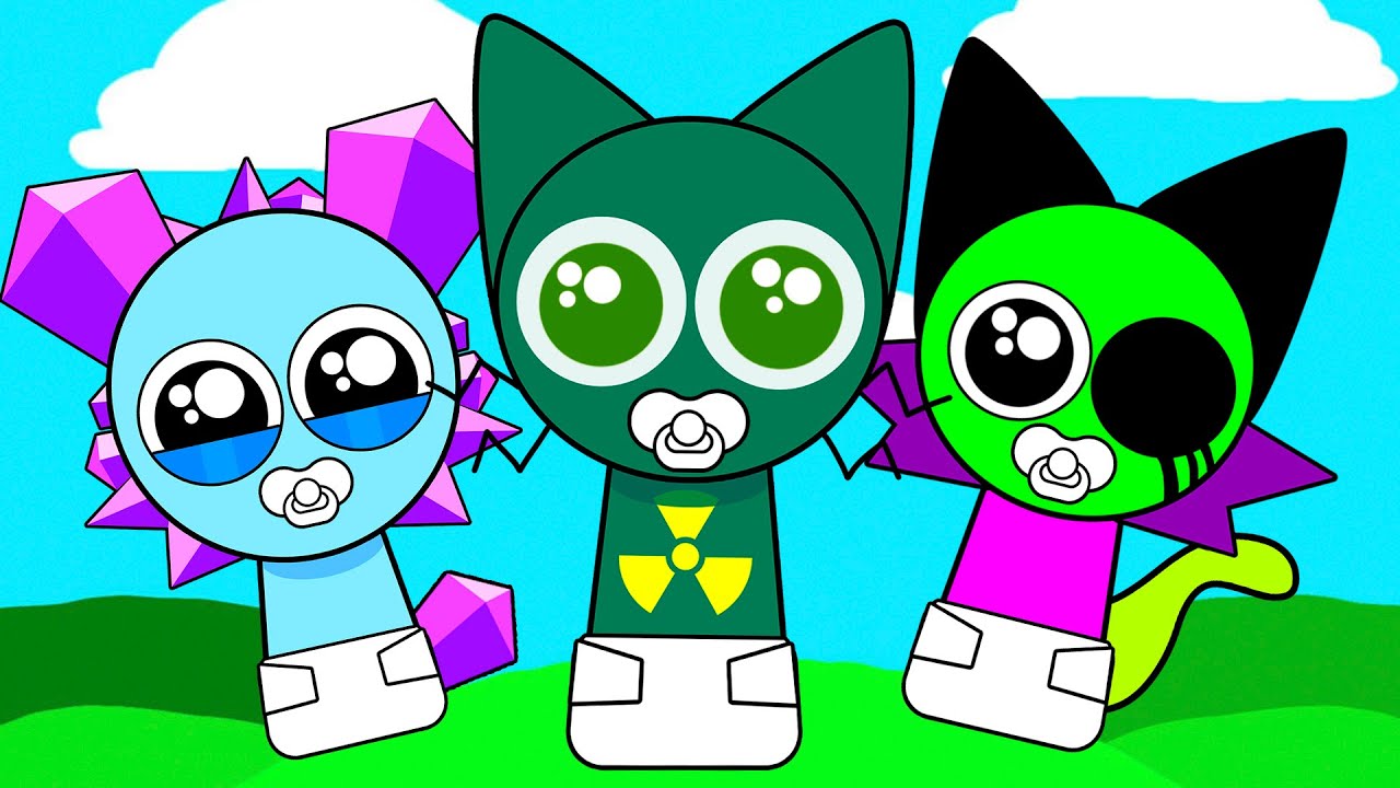 Baby Sprunki Pyramixed Song Animated Music Video - YouTube Music