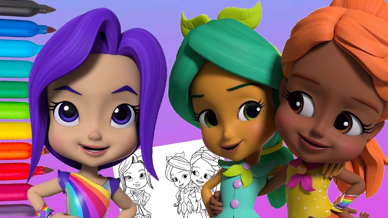 Rainbow Rangers Indigo Allfruit and Pepper Mintz and Mandarin Orange ...