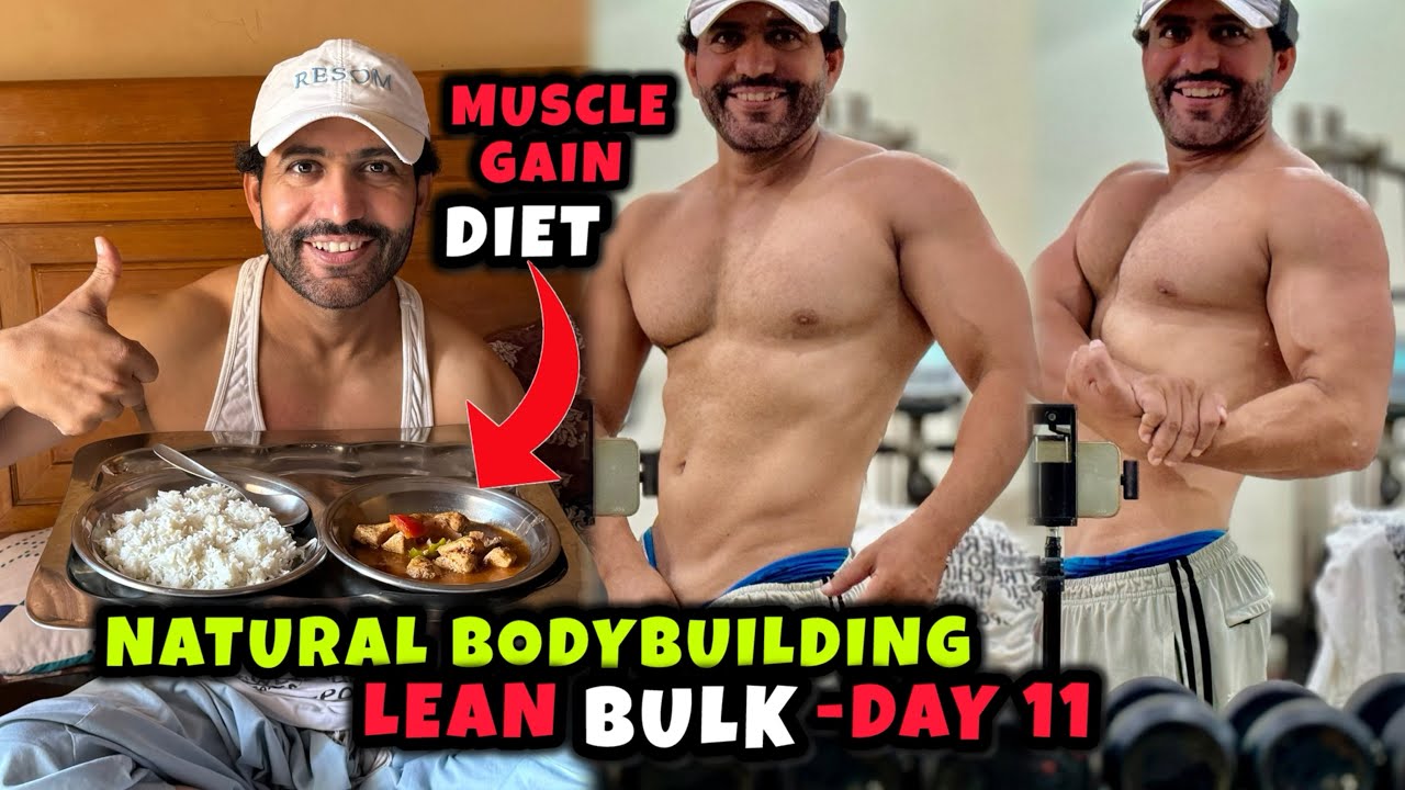 Natural Bodybuilding Lean Bulk Day 11 - Abs Day And Belly Fat Loss-Full ...