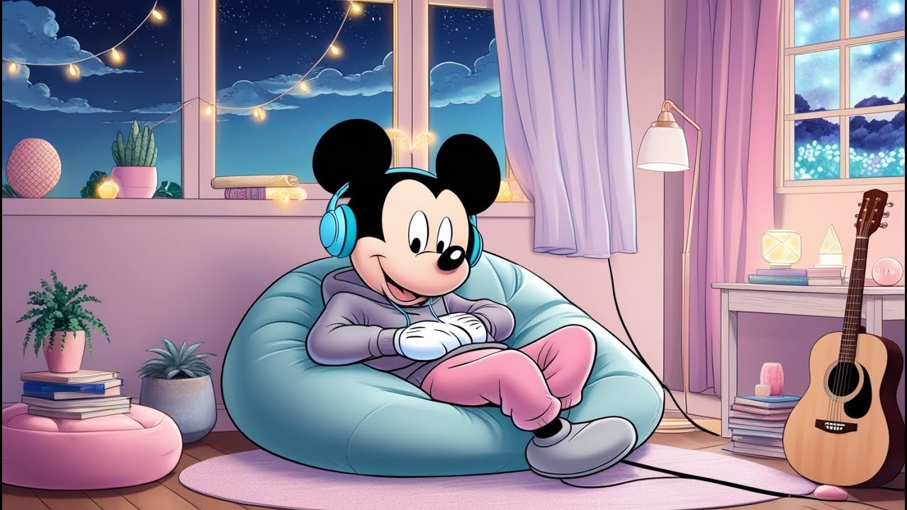 🎵 Mickey's Chill Zone – Relaxing Lo-Fi Music for Kids and Families 🎧 ...