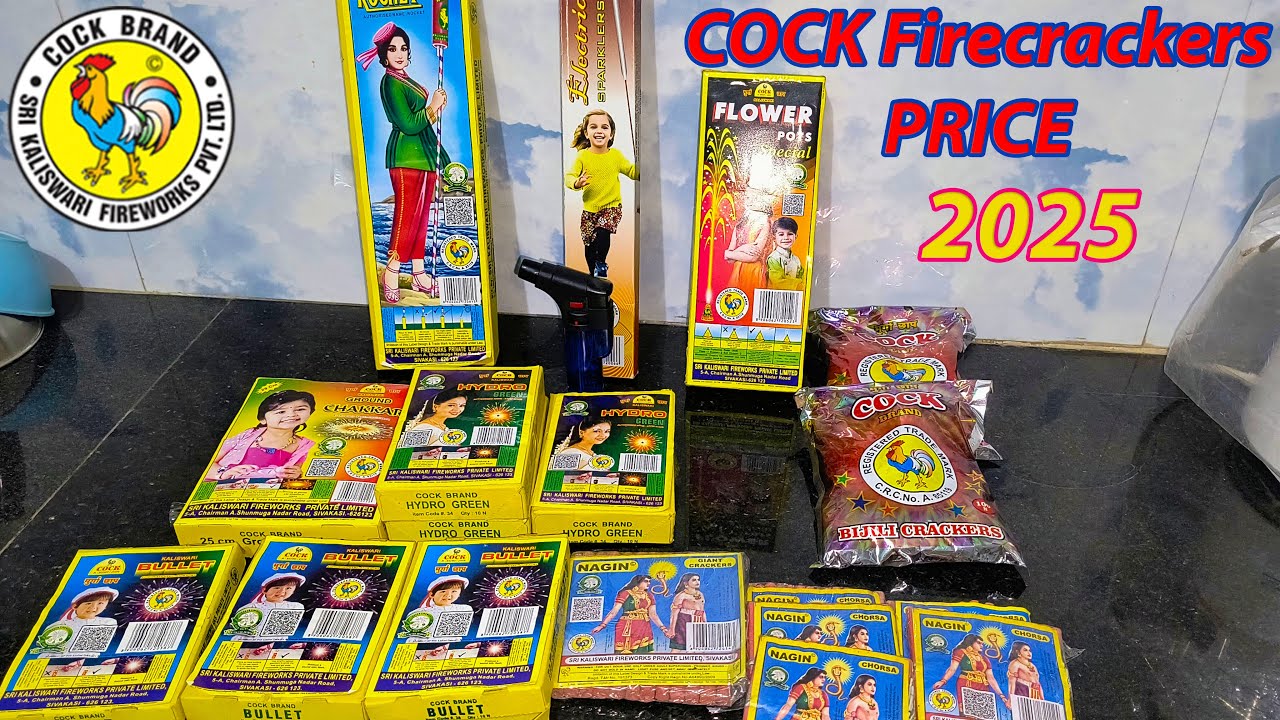 Cock Brand Murga Chaap Sri Kaliswari Fireworks latest Price 2025 # ...