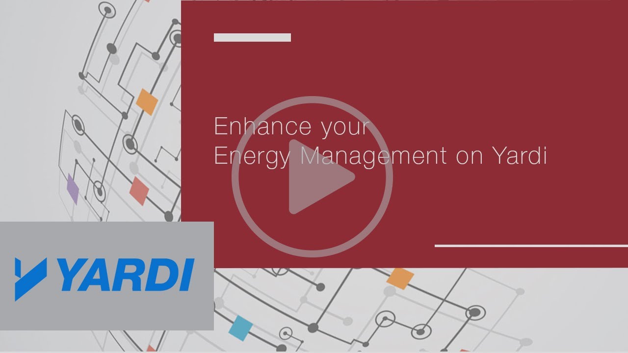 Enhance Your Energy Management on Yardi - YouTube