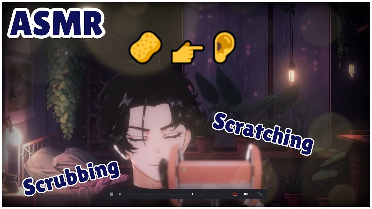 🧽👉👂 Scrub N' Scratch! Binaural ASMR For Relaxation And Sleep [3Dio ASMR ...