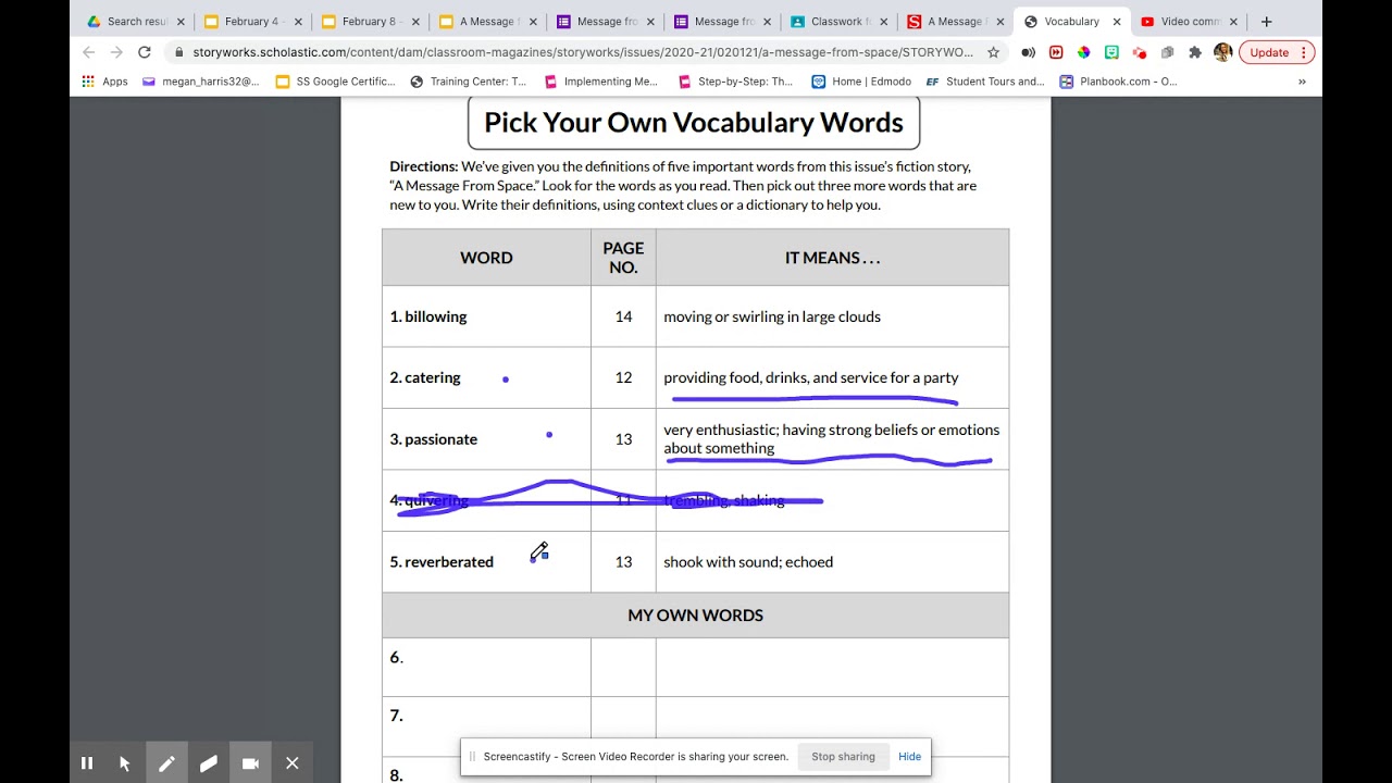 Message from Space - Context Clues - YouTube