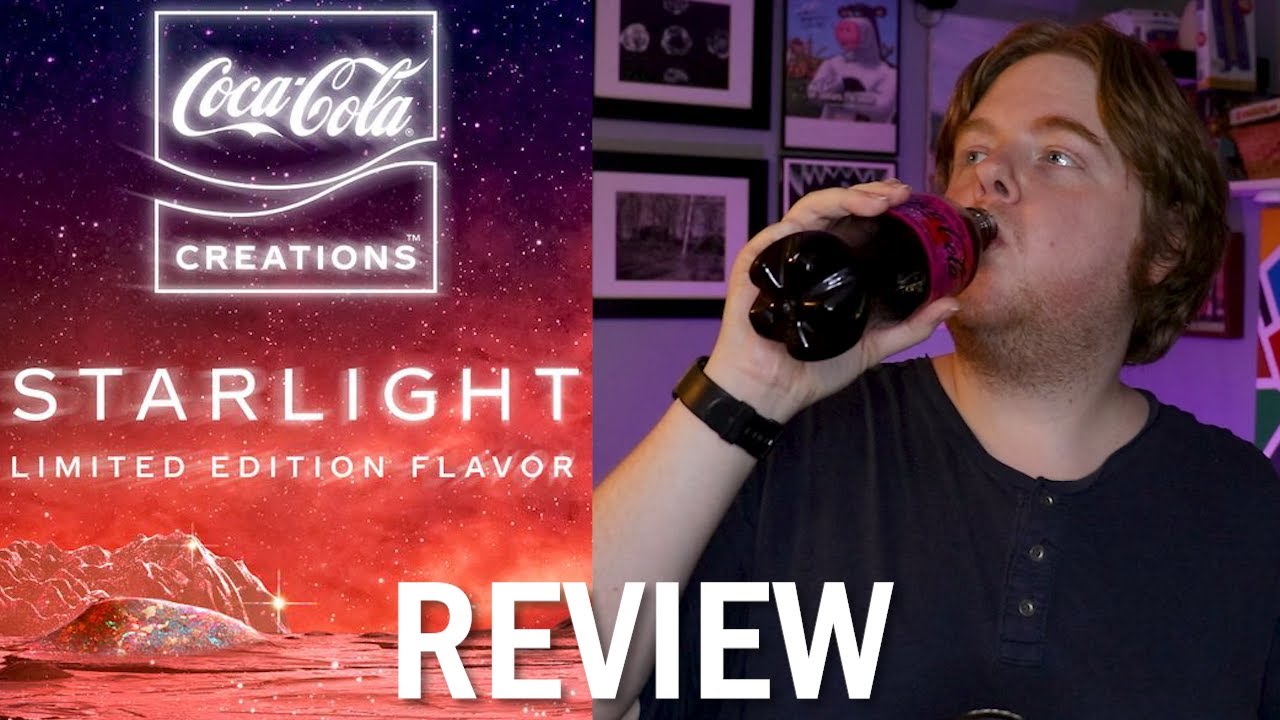 Coca-Cola Starlight Review (Space Flavored Coke) Coke Starlight - YouTube