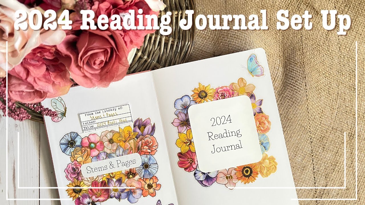 2024 Reading Journal Set Up - YouTube
