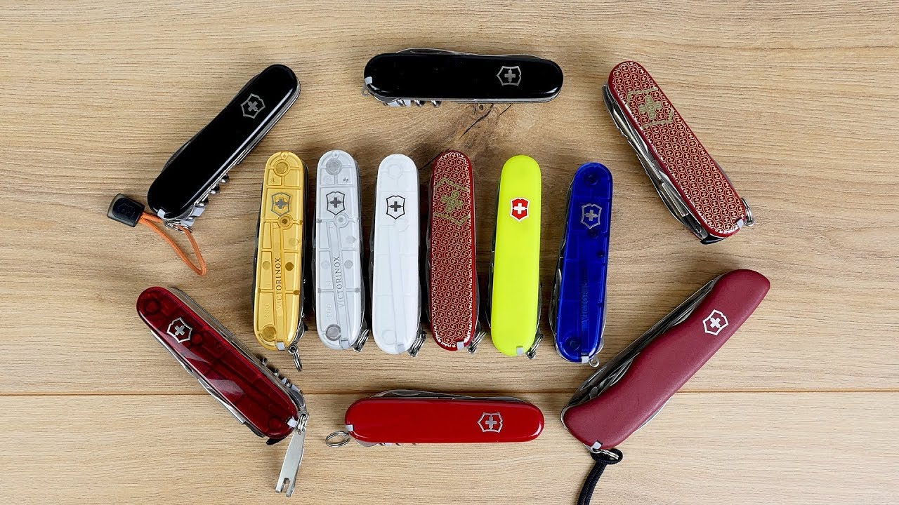 Meine Top 5 Schweizer Taschenmesser von Victorinox! // EDC // DEUTSCH ...