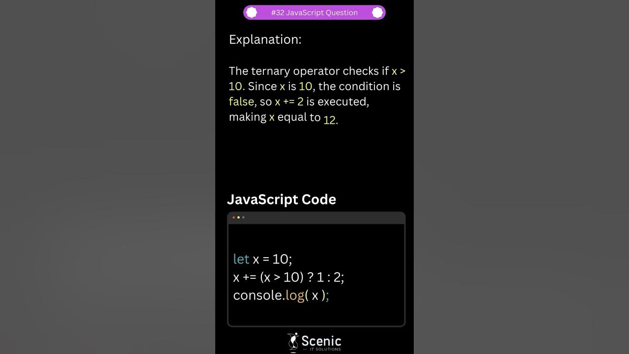 #32 JavaScript Interview Question #javascriptinterview #javascript ... #32 JavaScript Interview Question #javascriptinterview #javascript ...