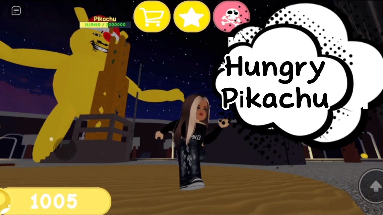 Roblox A Very Hungry Pіkachu [Reborn] - YouTube