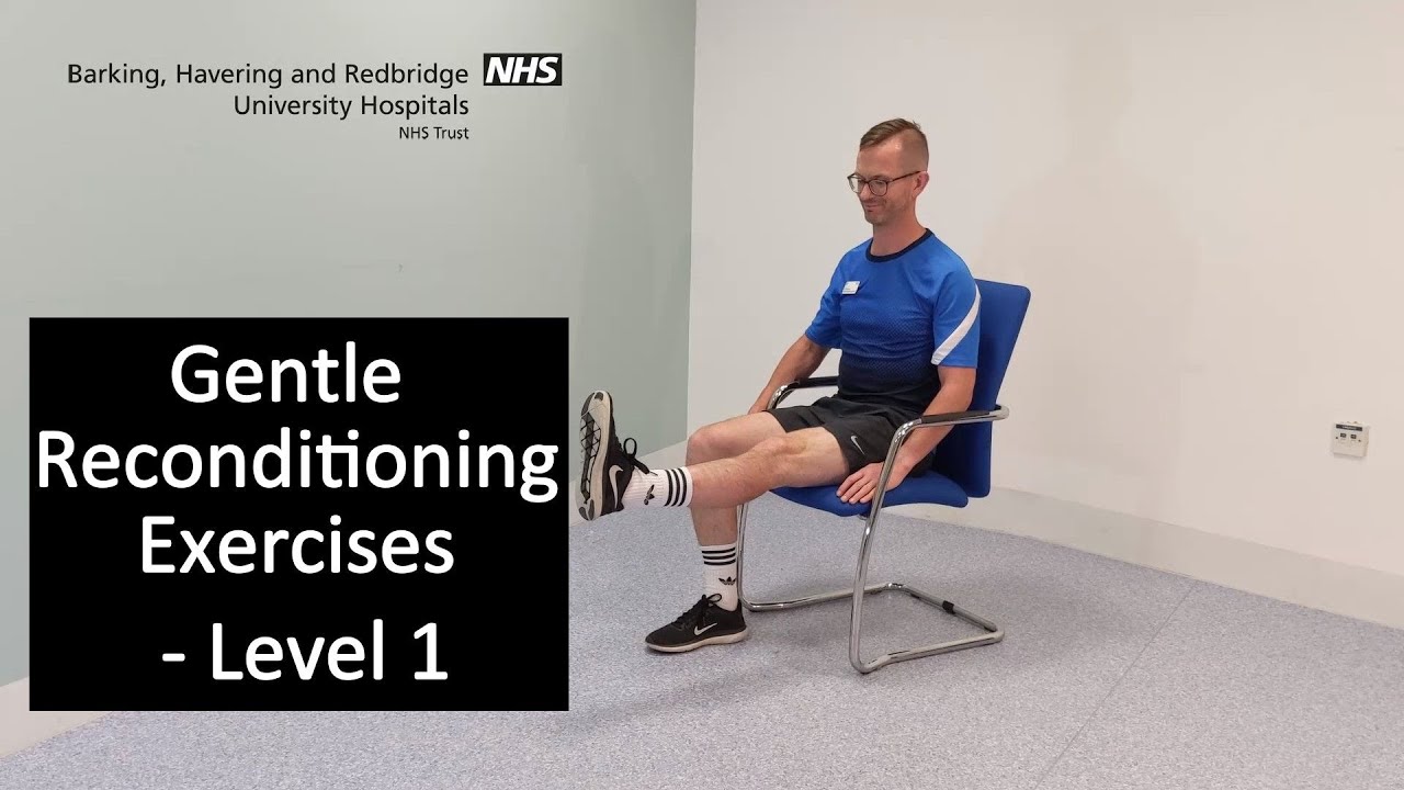 Gentle Reconditioning Exercises - Level 1 (with Lee Matthews) - YouTube