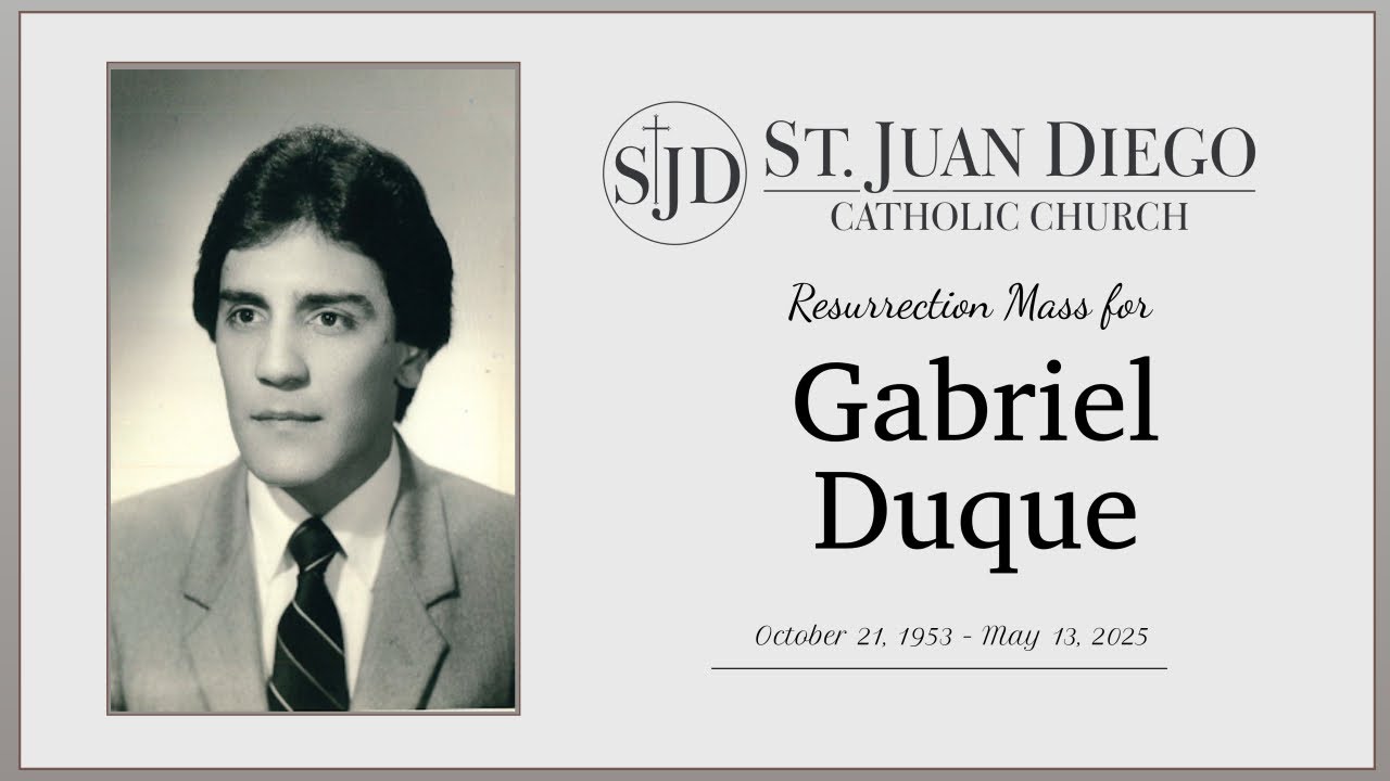 Resurrection Mass for Gabriel Duque - YouTube