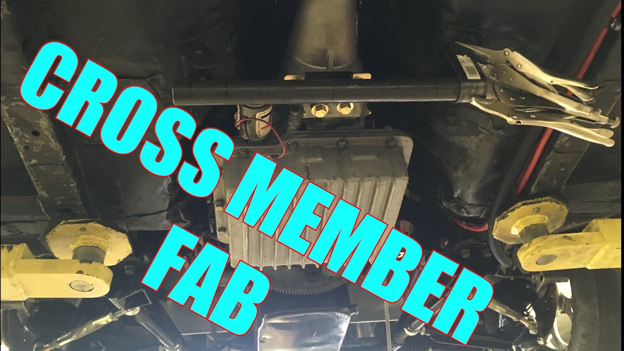 Custom cross member build - YouTube