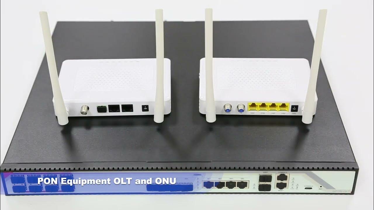 GPON/EPON OLT ONU, Good Compatibility - YouTube