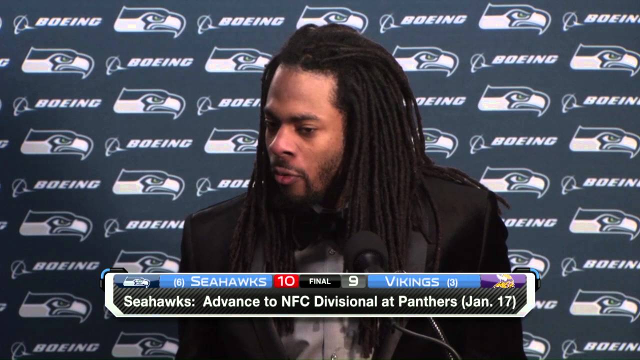 Richard Sherman on the Cold Weather: 'My Contacts Lenses Almost Froze ...