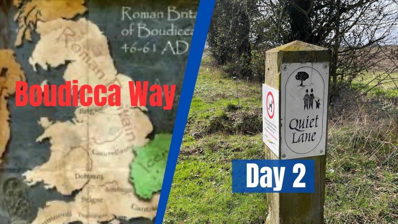 Hiking the Ancient Boudicca Way - Day 2 - YouTube