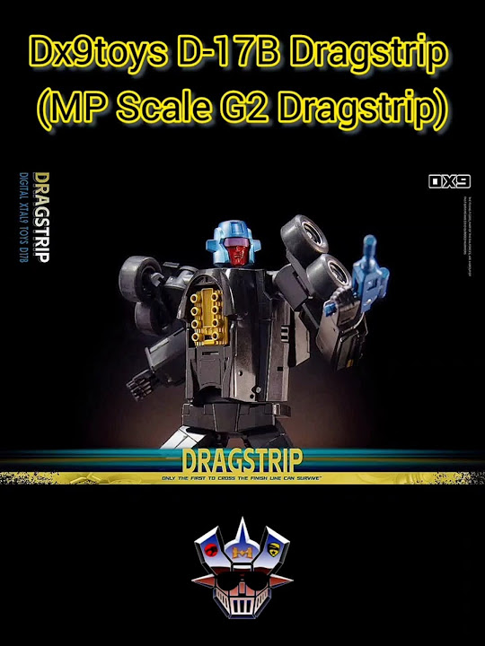 Dx9toys D-17B Dragstrip (MP Scale G2 Dragstrip) Reissue #transformers #3rdparty #g2 #dragstrip # ...
