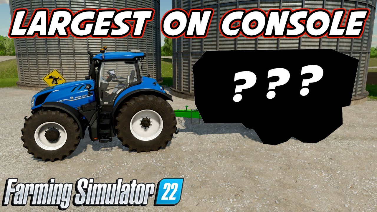 Largest Capacity Tipper Trailer For Console | Farming Simulator 22 ...