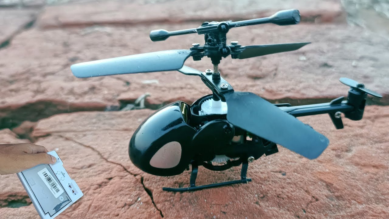 3.5 Channel Worlds smallest RC Helicopter Unboxing And Testing | Mini ...