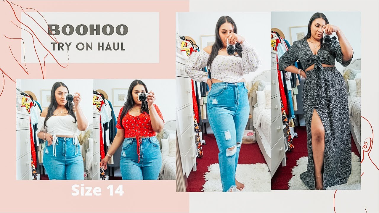 CURVY BOOHOO TRY ON HAUL 2021| SIZE 14 BOOHOO HAUL | PLUS NEW DOSSIER ...