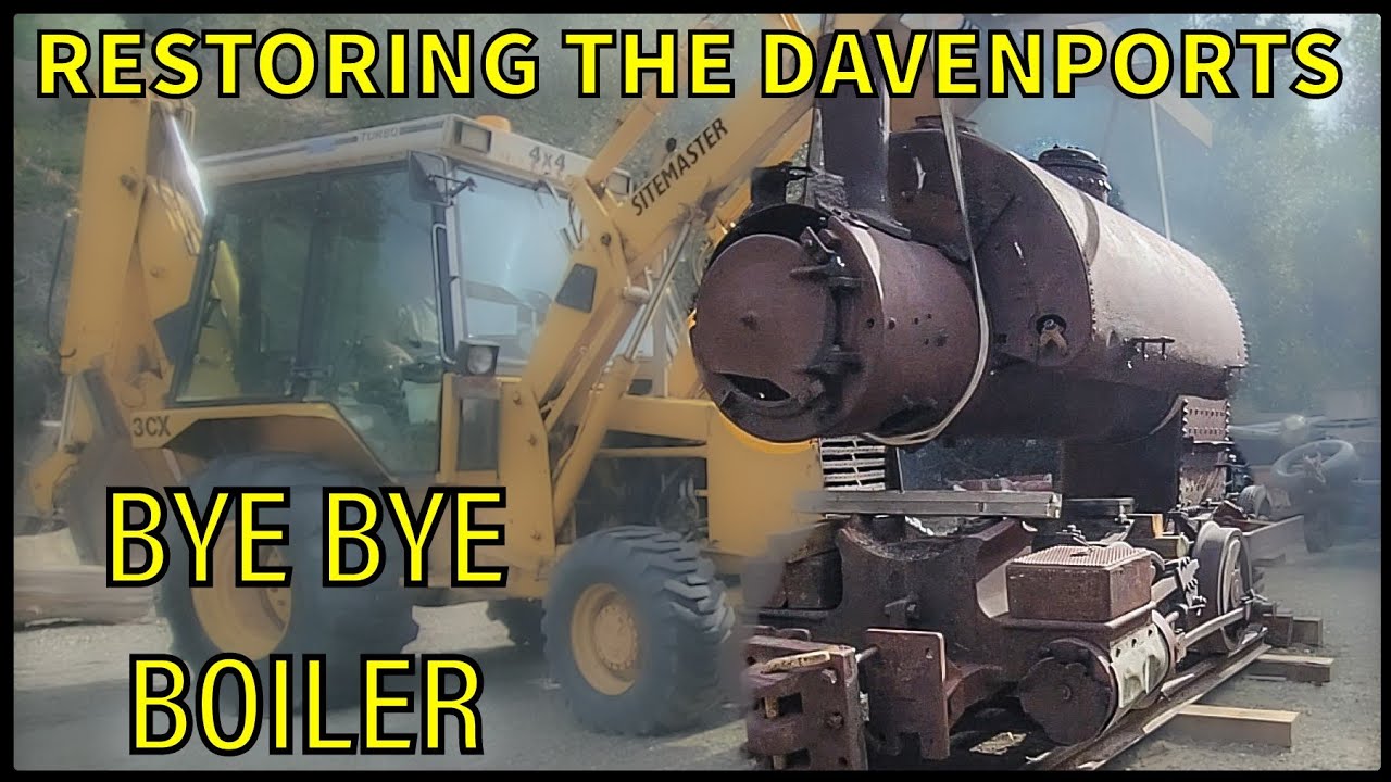 Ep 2 - Removing the Boiler - Two-Foot Gauge Steam Locomotive ...