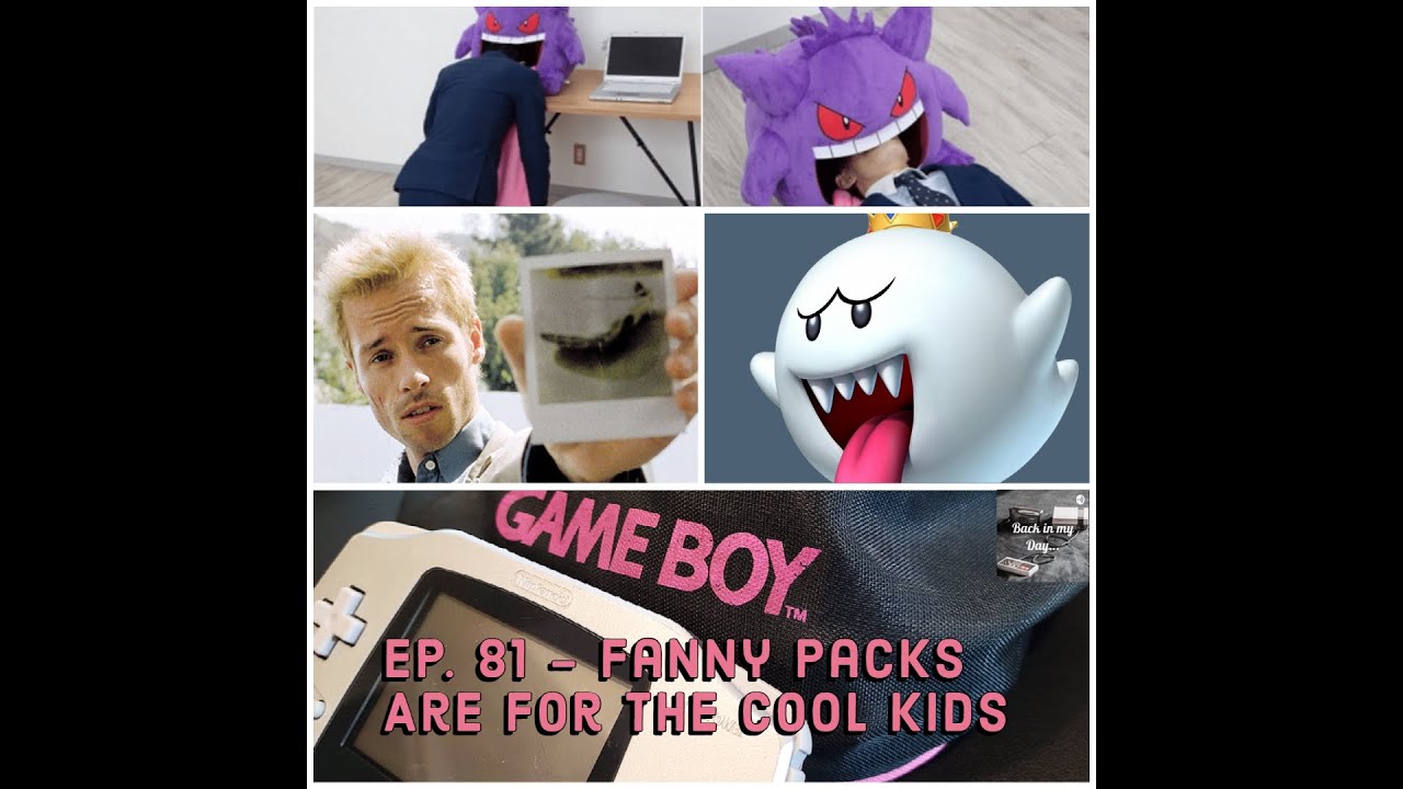 Game Boy Advance & Fanny Packs...or Satchels... - YouTube