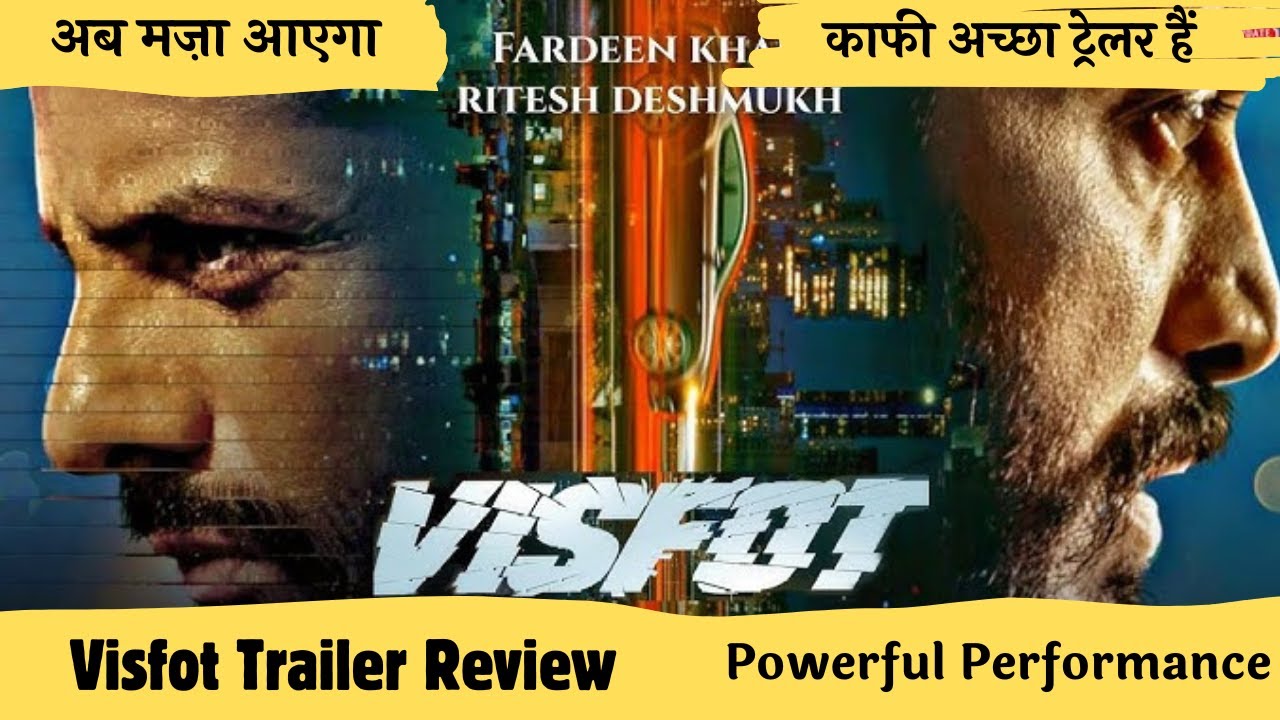 Visfot Trailer Review | Riteish Deshmukh | Fardeen Khan | Riddhi Dogra ...