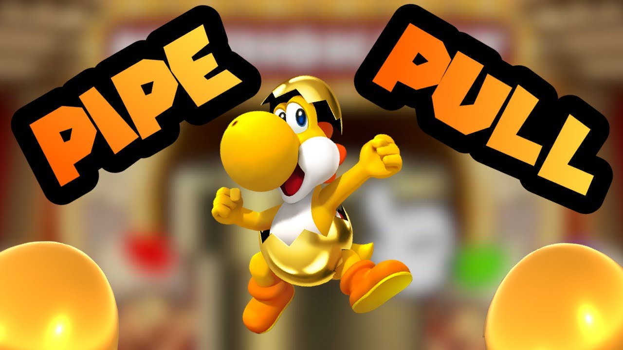 PIPE PULLS FOR YOSHI (GOLD EGG)! - YouTube