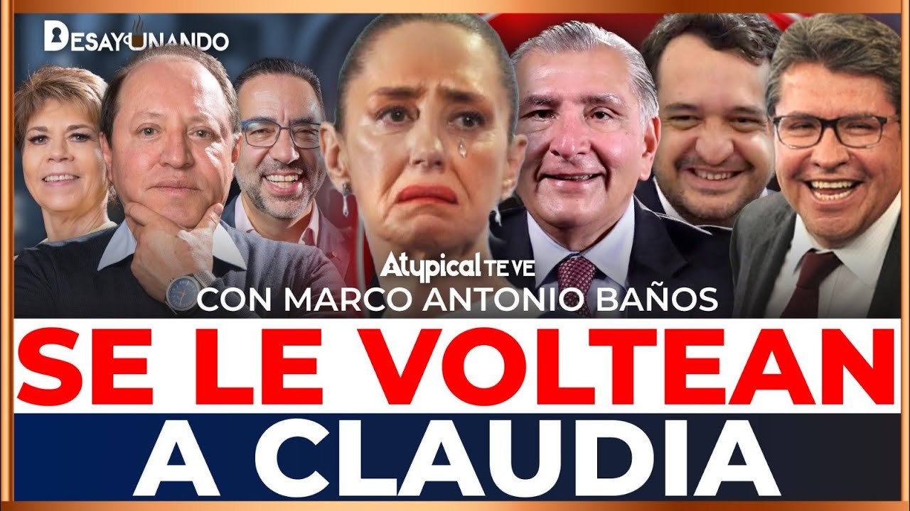 Adán Augusto y Monreal ABANDONAN a Sheinbaum: ¡Apoyan a ANDY! - YouTube