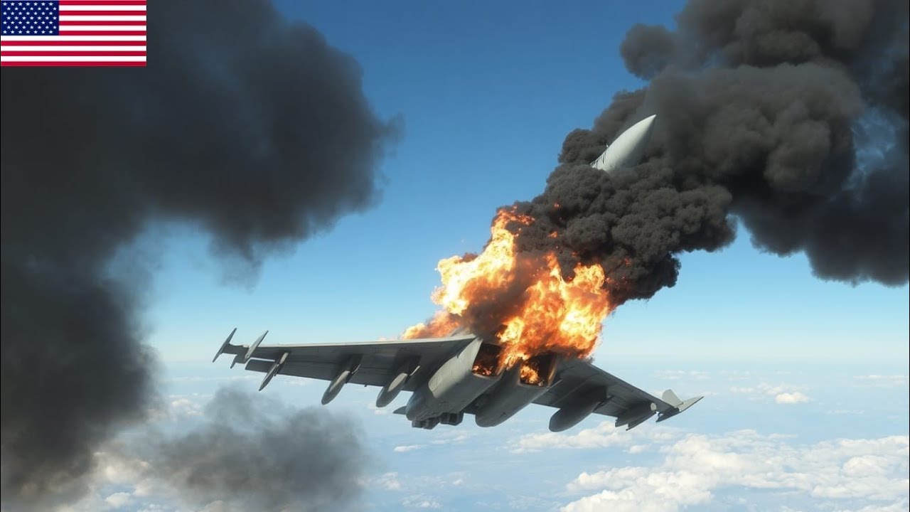 TERRIFYING! Crazy action of US F-16 jet pilot who was shot down by ...