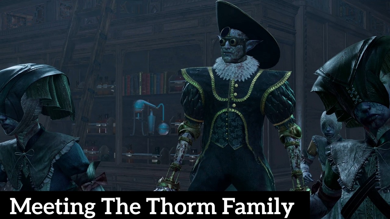 Meeting The Thorm Family | The Dark Urge Drow Part 38 | Act 2 | Ultra ...