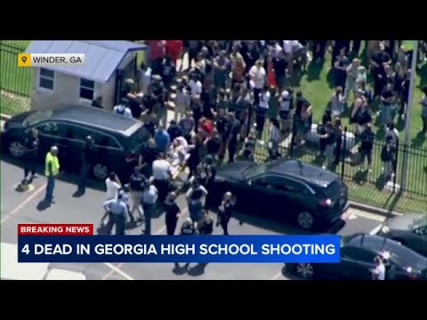 2 students, 2 teachers killed in shooting at Georgia high school - YouTube
