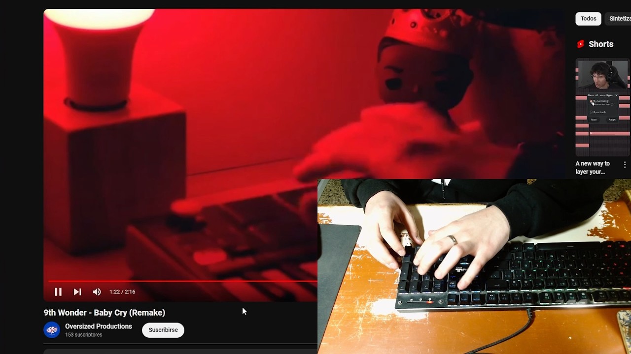 sampleando a 9th wonder con el reproductor de youtube - YouTube