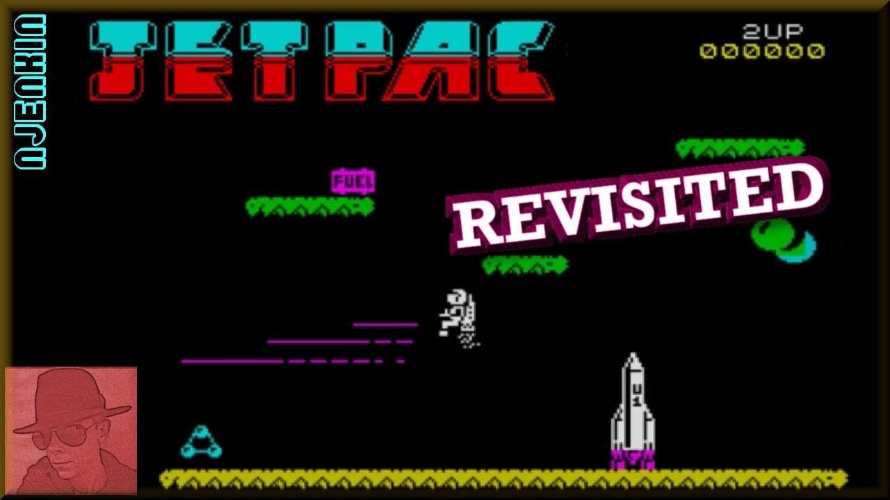 Jet Pac - on the ZX Spectrum 48K !! - REVISITED - YouTube