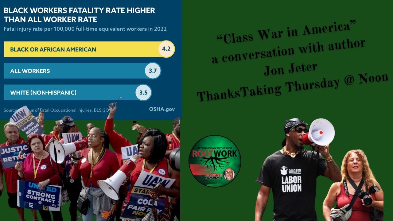 Class War in America: a conversation with Jon Jeter - YouTube