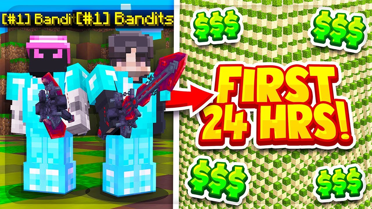 THE *GREATEST* FIRST 24 HOURS! (FTOP #1) | Minecraft Factions | Complex ...