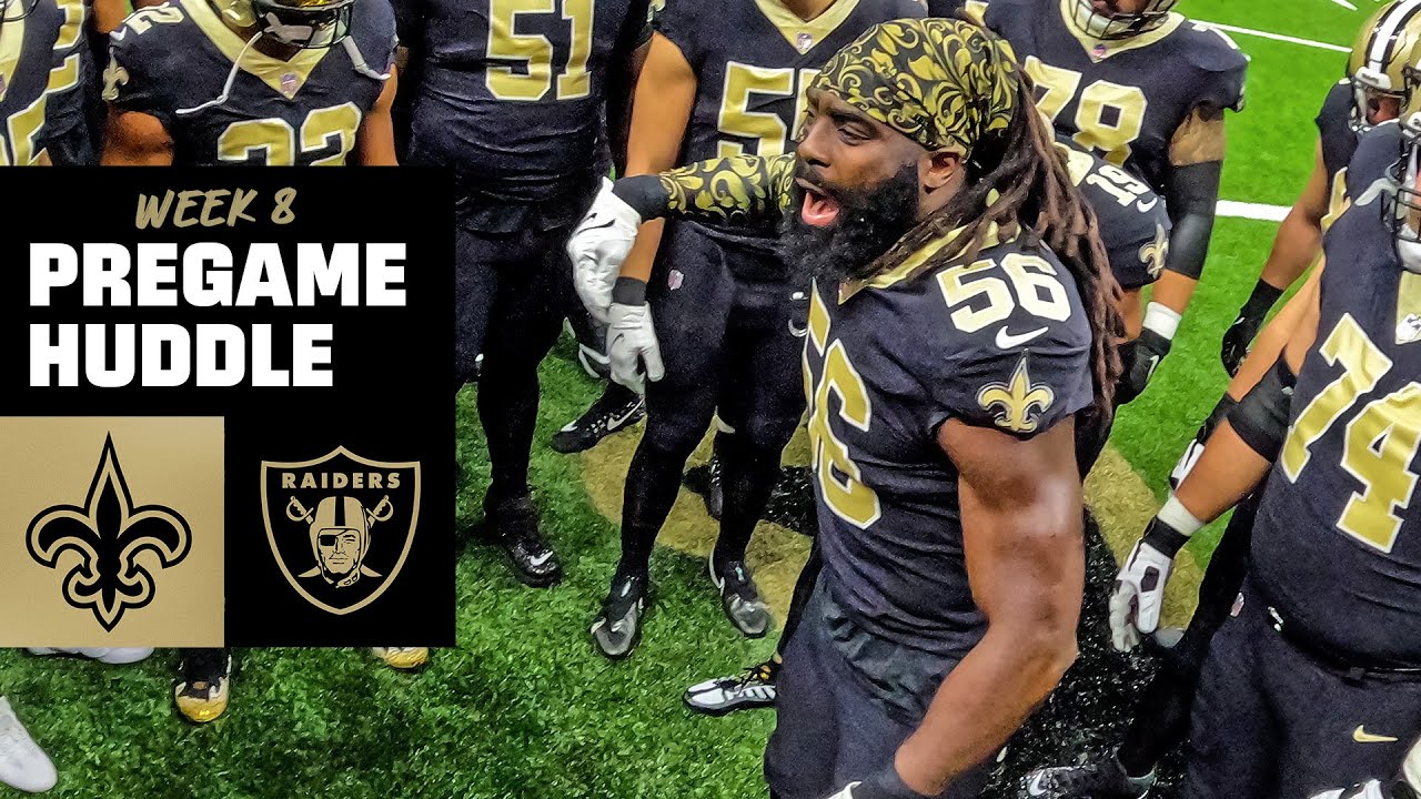 Raiders Huddle