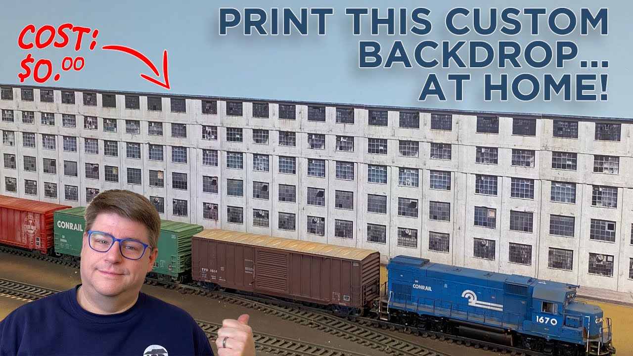 Make Your Model Railroad Unbelievably Realistic in One Step! - YouTube
