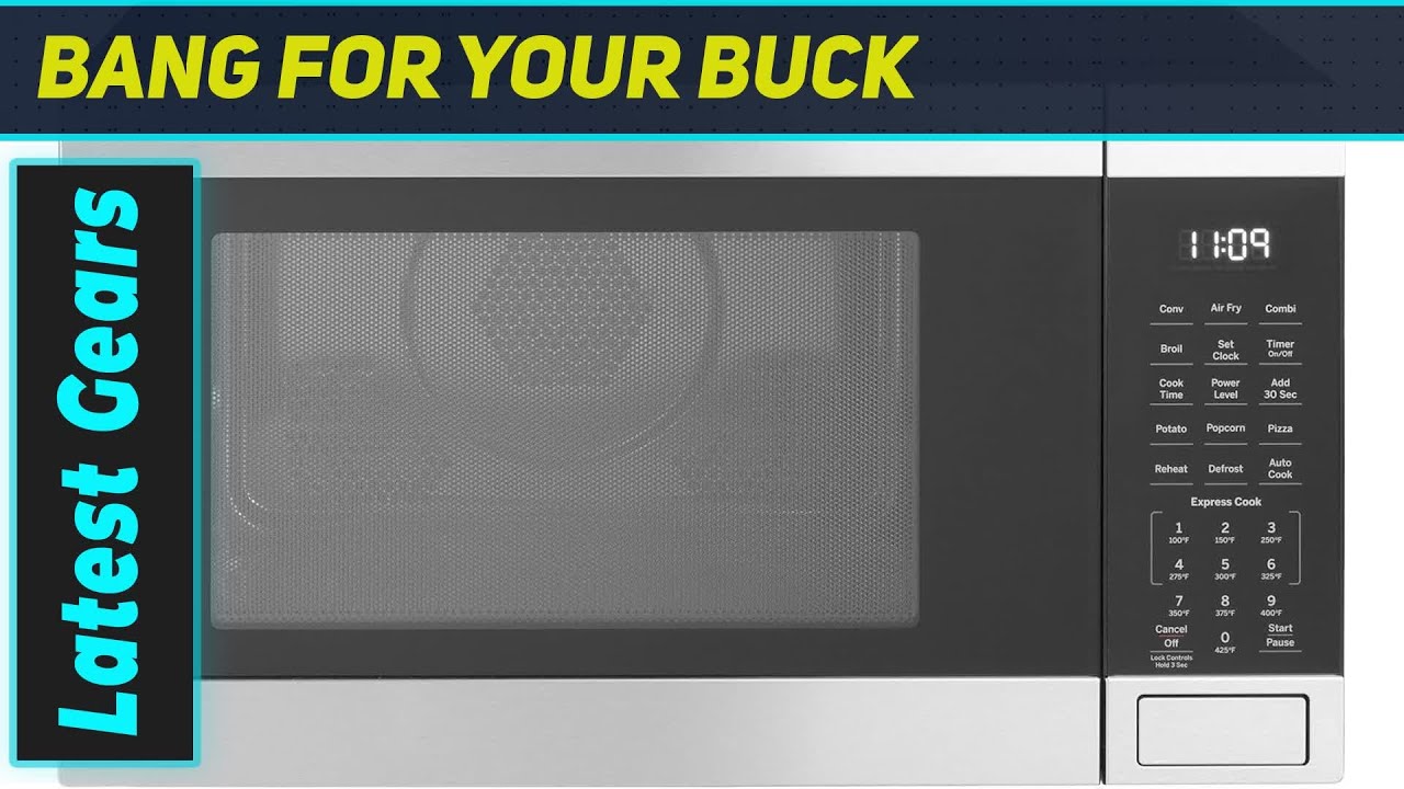 Best Compact Air Fryer Microwave Combo? GE JES1109RRSS 4-in-1 Test ...