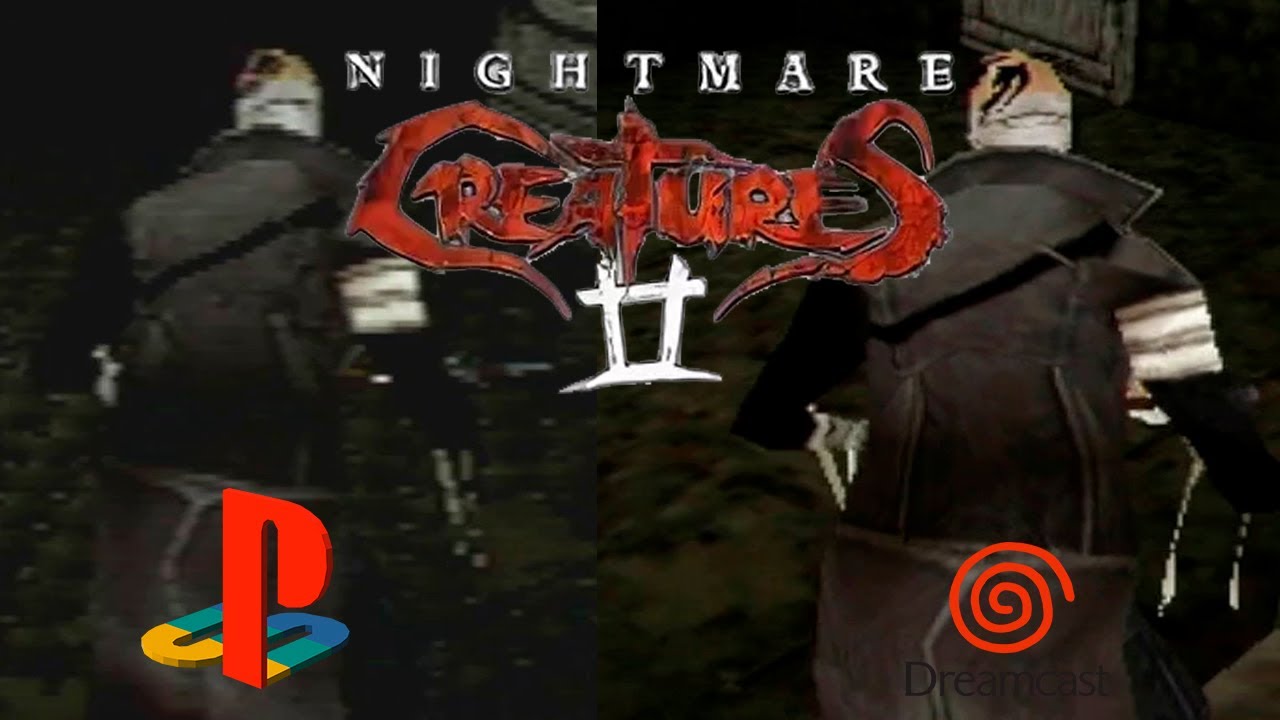 Nightmare Creatures II - Playstation 1 vs Dreamcast - YouTube