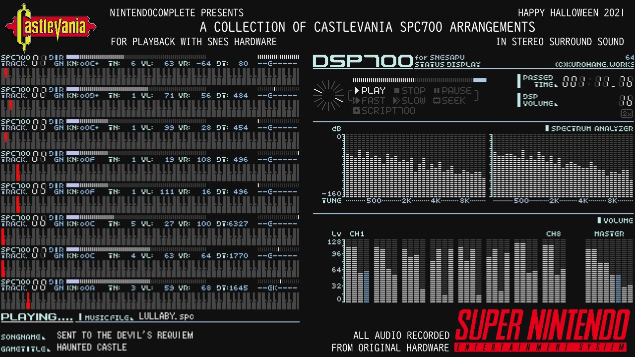 ♫Castlevania SPC700 Collection: NintendoComplete SNES Arrangements ...