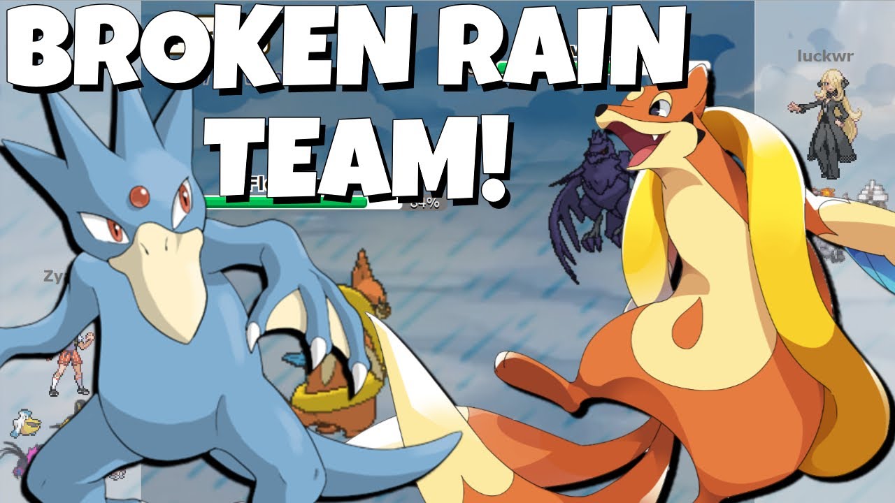 BROKEN RAIN TEAM DESTROYS OU PLAYERS! POKEMON SCARLET AND VIOLET - YouTube