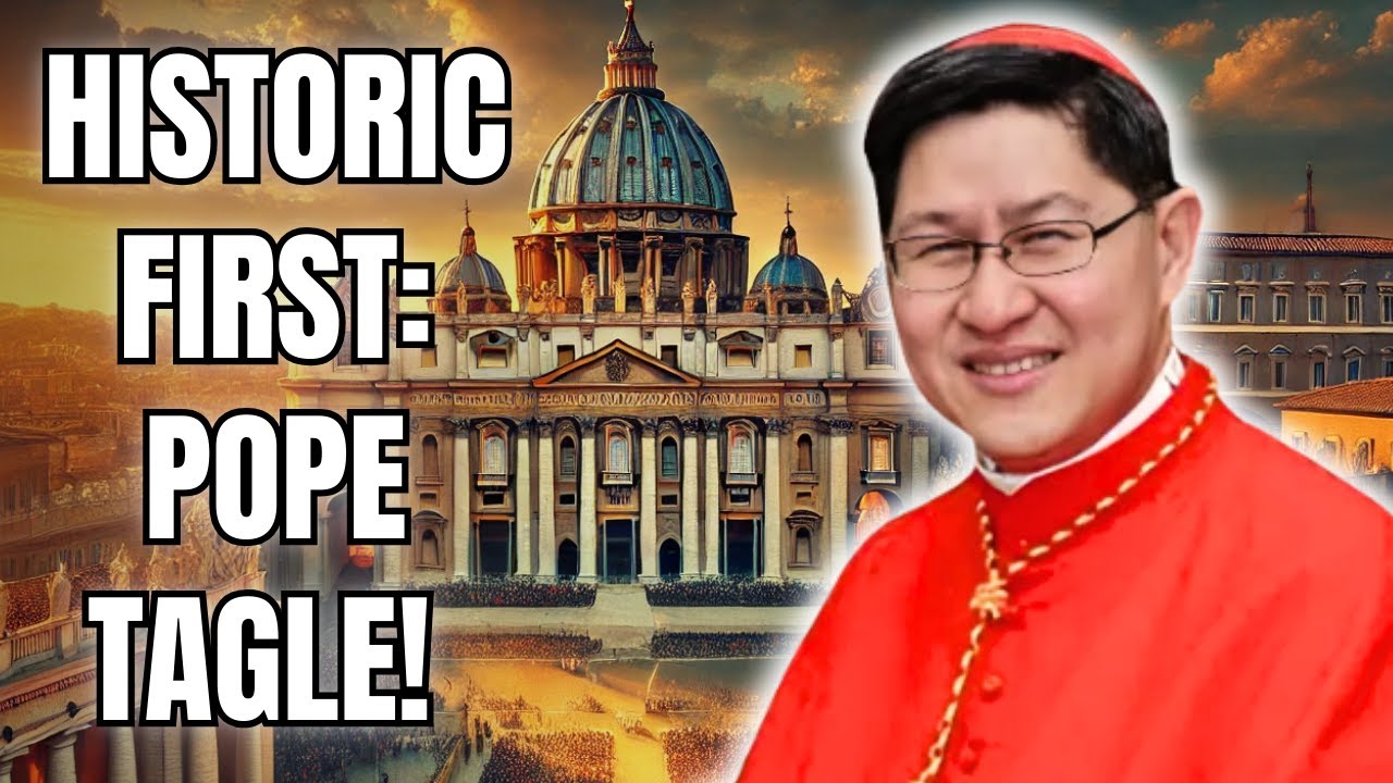 Historic First! Cardinal Tagle Becomes the First Filipino Pope! - YouTube