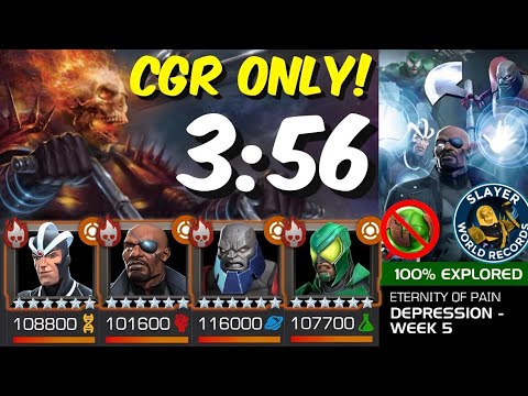 SUB 4 MIN! CGR vs ETERNITY OF PAIN: DEPRESSION - WEEK 5 (+ Guide ...