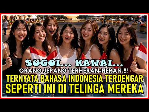 TERLALU OP DI MATA ORANG JEPANG ⁉️ BAHASA INDONESIA DIJADIKAN BAHASA GAUL REMAJA JEPANG ‼️