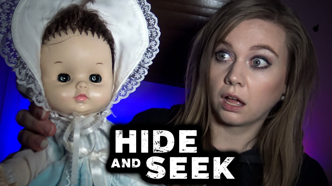 SCARY HIDE AND SEEK ALONE | Haunted Doll - YouTube