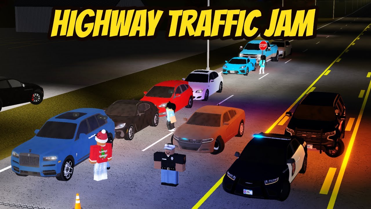 Greenville, Wisc Roblox l Highway Traffic Jam First Person POV RP - YouTube