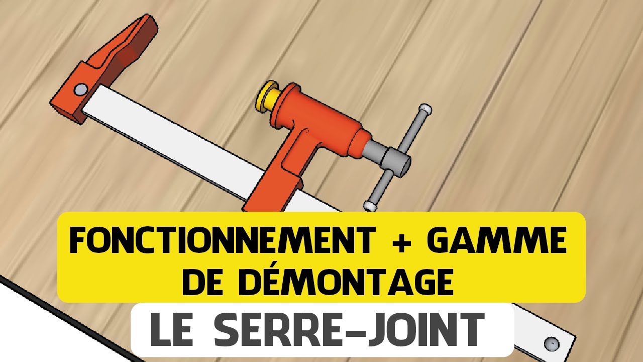 Serre joint + gamme de démontage - YouTube