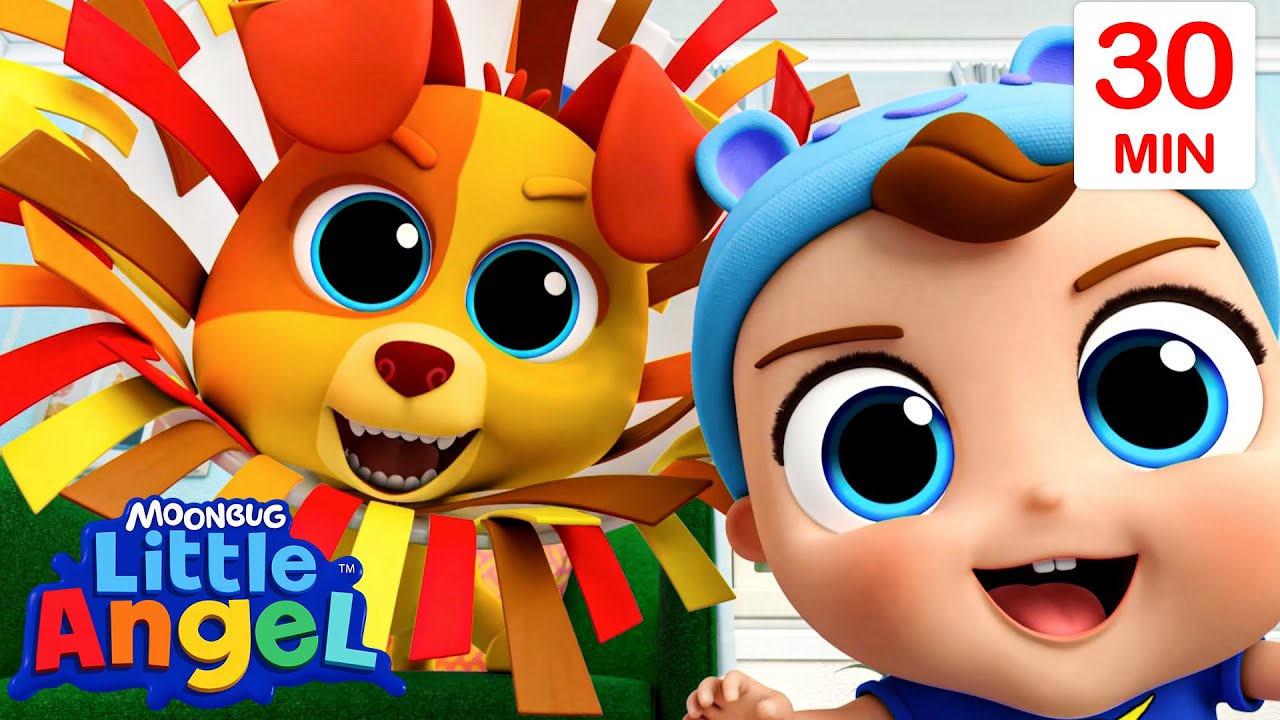 Go Shredding With Bingo! | Little Angel | Melody Time: Moonbug Kids ...