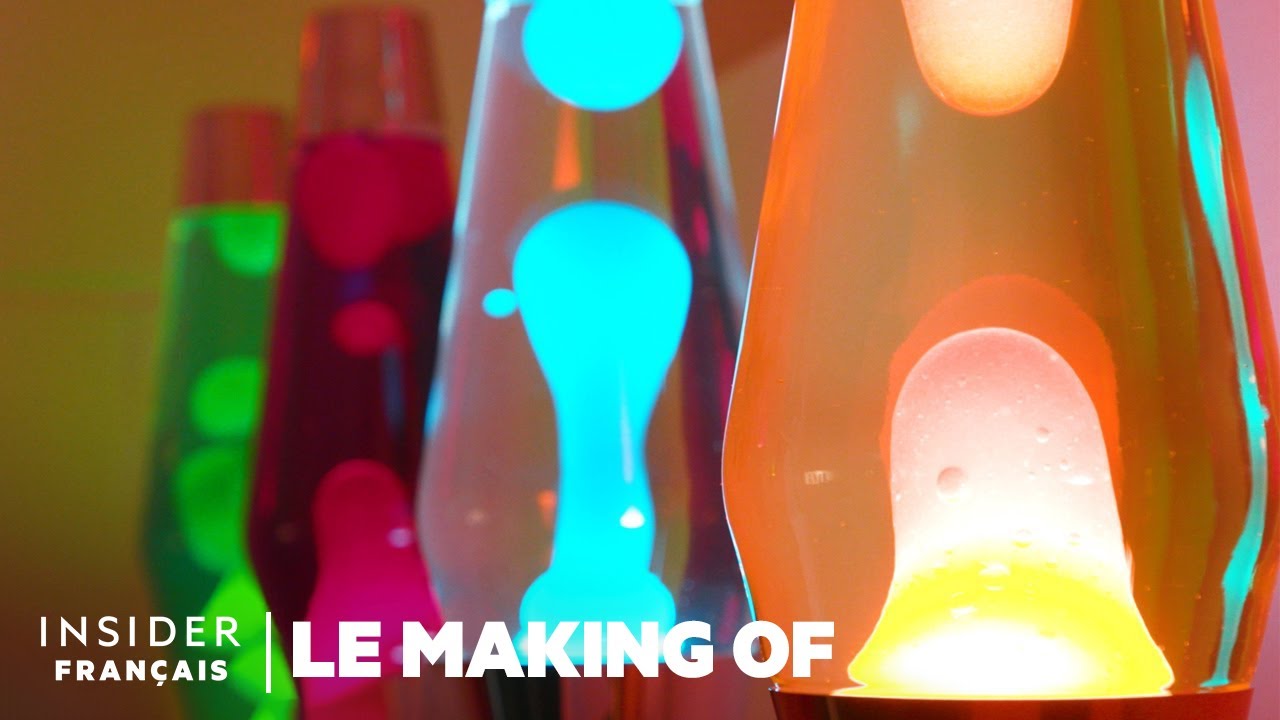 Comment on fait une lampe à lave | Le making-of - YouTube