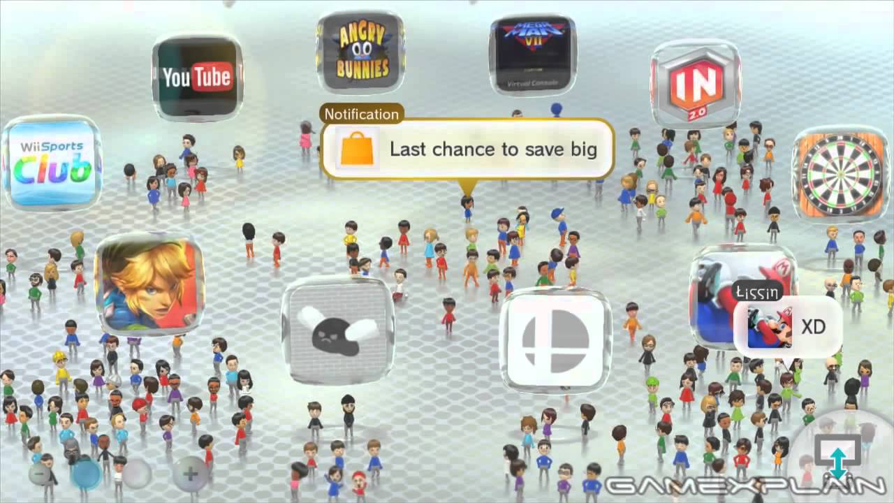 OMG Folders! Wii U System Update 5 2 0 U Tour - YouTube